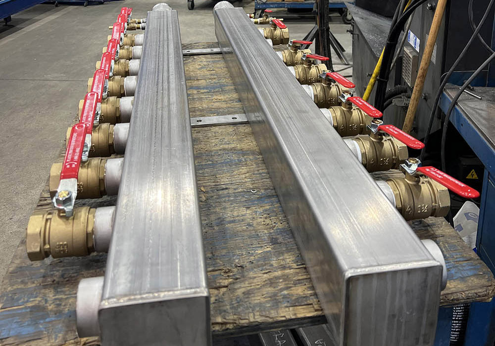 Custom Water Manifolds for Plastic Injection Machines - Perry Welding ...